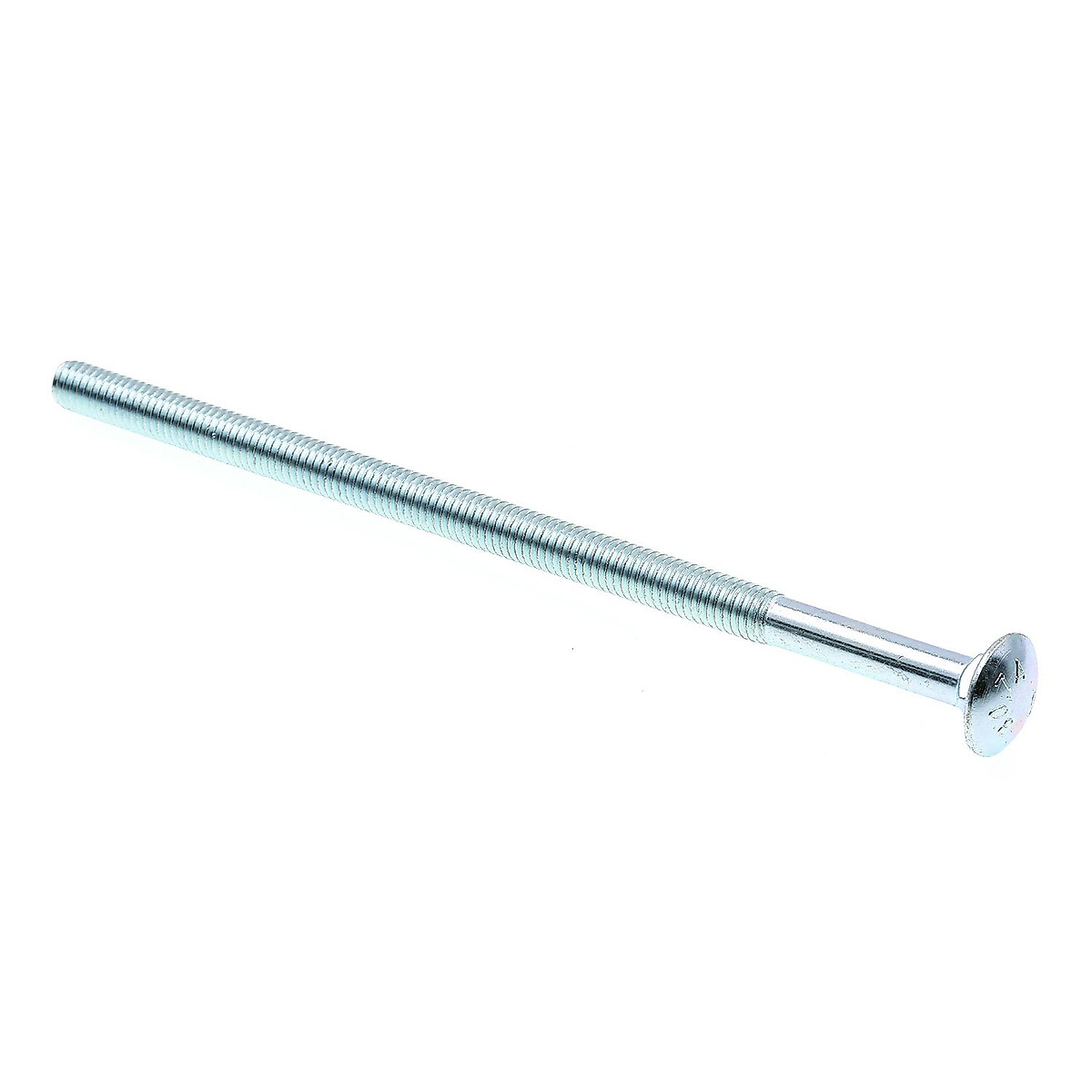 Prime-Line 9064065 Carriage Bolts, 3/8 In.-16 X 8 In., A307 Grade A Zinc Plated Steel (10 Pack)