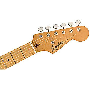 Squier Classic Vibe 50s Stratocaster Electric Guitar, with 2-Year Warranty, White Blonde, Maple Fingerboard