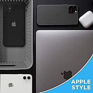 9 Pack Small Plastic Storage Baskets Durable Small Laundry Basket Organizer Bins Shelves Baskets for Kitchen Organization Countertops Desktops Cabinets Bedrooms Bathrooms, ‎8.7x 5.8x3.6 Inches