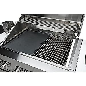 Mont Alpi MAGR Dual Sided Heavy Duty Cast Iron Reversible Griddle Grill Pan Plate - Flat & Ridged Surface - Fits any Mont Alpi Grill Model