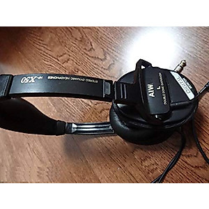 Maintenance Substitute Ear Pads Leather Repair Parts for AIWA Hp-X50 Headphones (1 Pair)