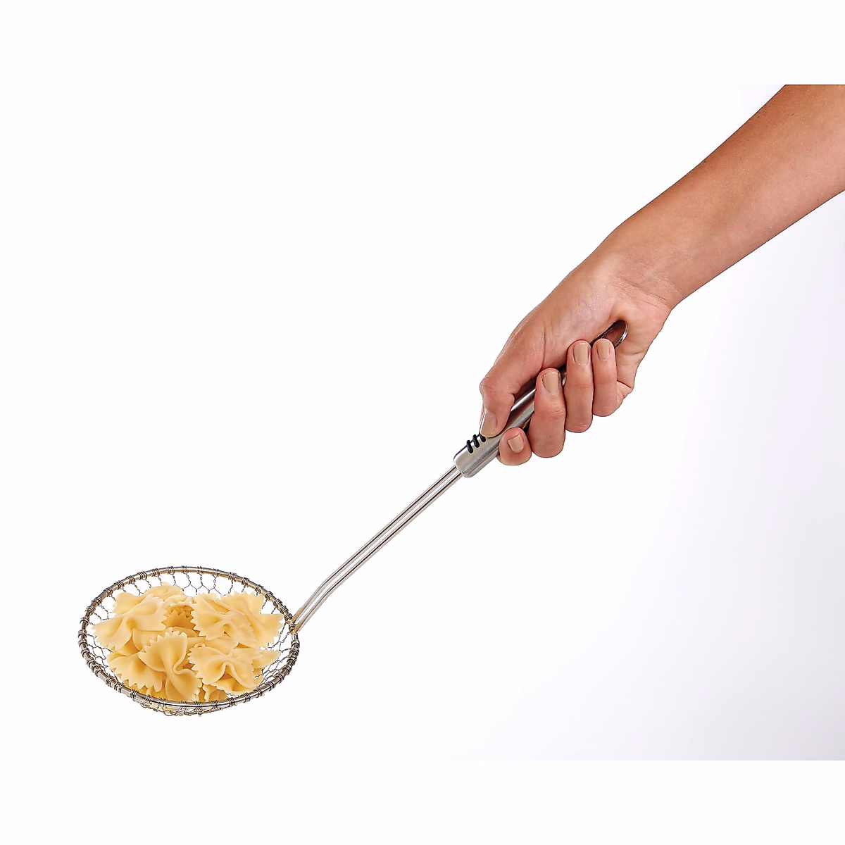 Helen’s Asian Kitchen Spider Strainer, All Stainless Steel, 5-Inch Strainer Basket With 10.25-Inch Handle