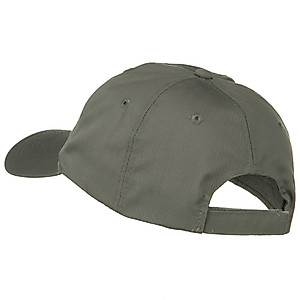 e4Hats.com New Big Size High Profile Twill Cap - Grey OSFM