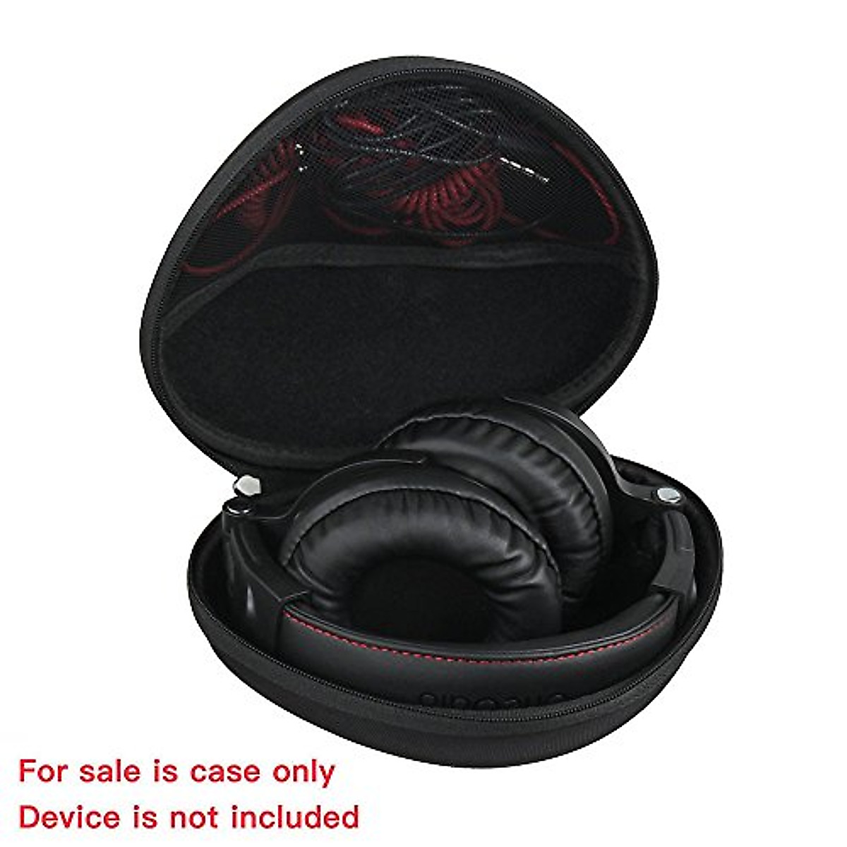 Hermitshell Hard EVA Travel Case Fits OneOdio Adapter-Free Closed Back Over-Ear DJ Stereo Monitor Headphones (Black)