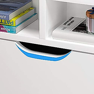 QAZWC-A1 Shoe Cabinet Shoe Shelf with 3 Flip Doors, Pull Down Shoe Cupboard Unit, for Boots Heels Storage in The Narrow Entryway (Color : White)