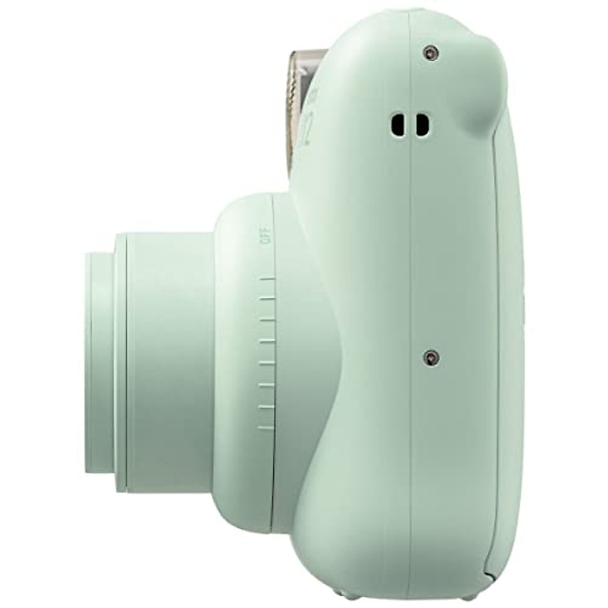 Fujifilm Instax Mini 12 Instant Film Camera (Mint Green), Fujifilm Instax Mini Twin Pack Instant Film 20 Prints, Case - Acessory Bundle