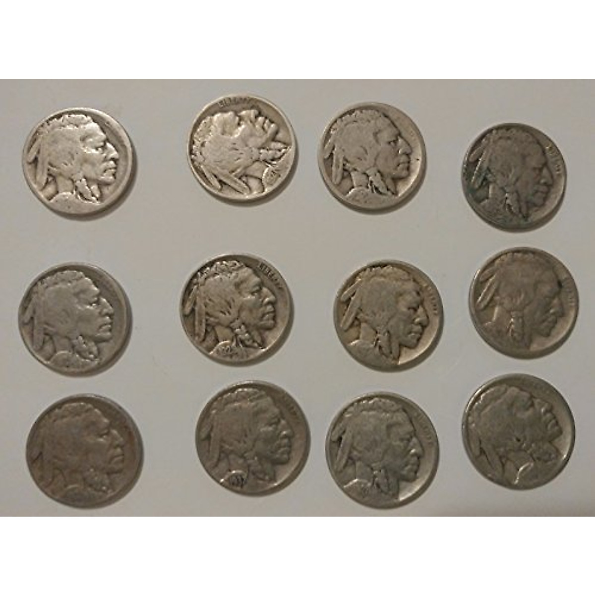1-Roll of 40 Each- ALL Dateless Buffalo Nickels 1913-1938