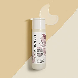 The Honest Company Silicone-Free Conditioner | Gentle for Baby | Naturally Derived, Tear-free, Hypoallergenic | Sweet Almond Nourish, 10 fl oz