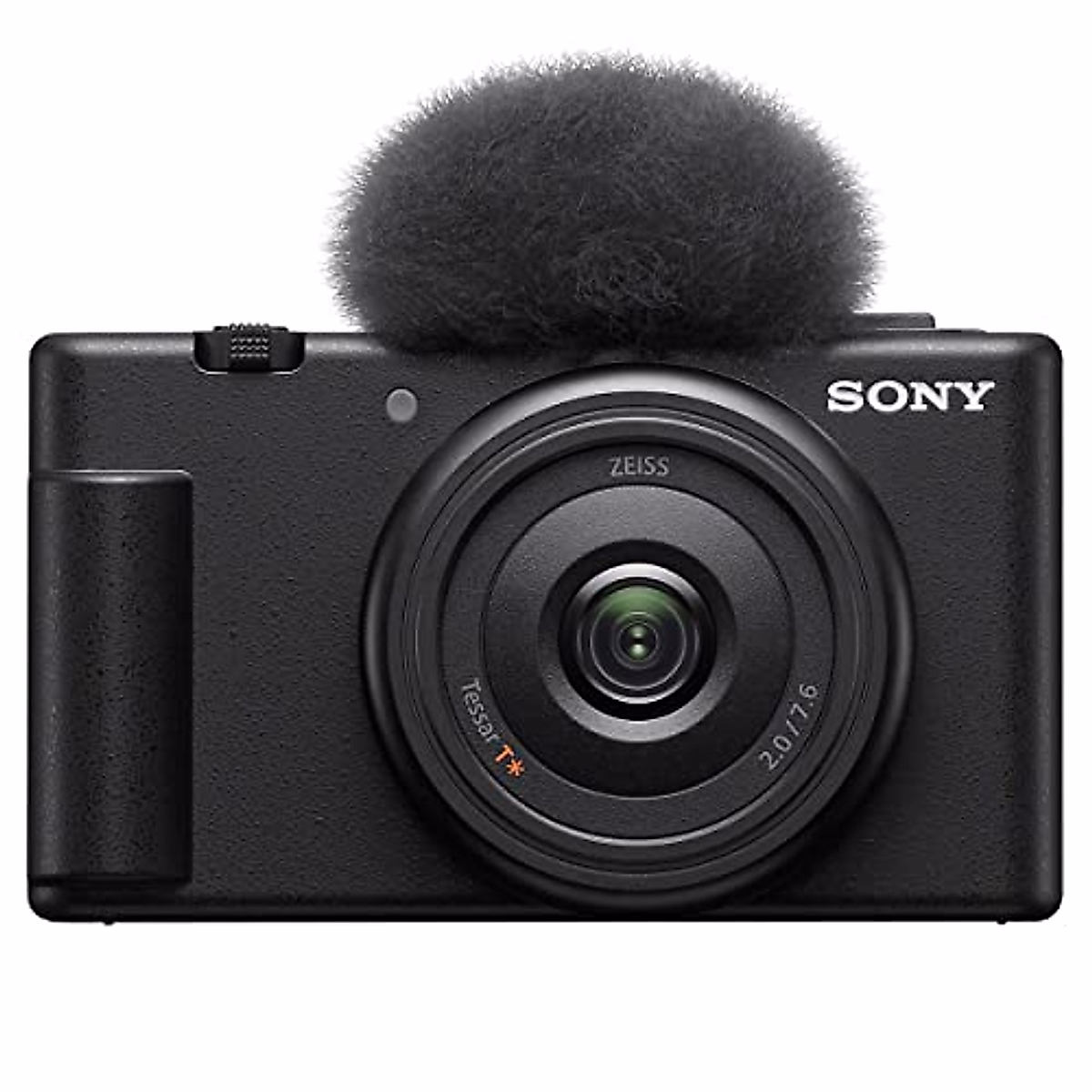 Sony ZV-1F Vlogging Camera, Black with ACCVC1 Vlogger Accessory Kit