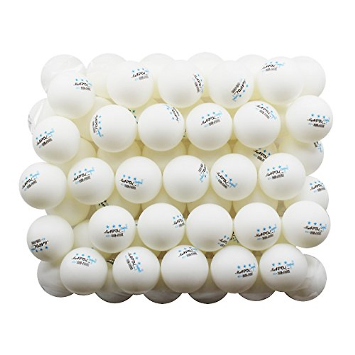 MAPOL 50 White 3-star Table Tennis Ball Premium Training Ping Pong Balls