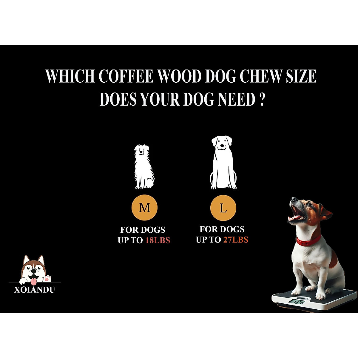 XoiAnDu Coffee Wood Dog CHEW Hemp Rope, Safe, Natural and Healthy Toys, Real Coffee Wood and Hemp, Durable Stick with Rope Toy, Long Lasting for Aggressive CHEWERS, Dog Bones, Rope for Teeth Cleaning