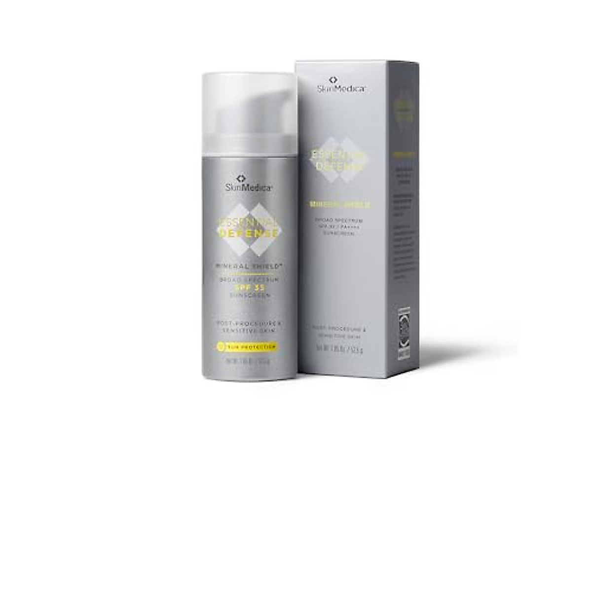 SkinMedica Essential Defense Mineral Shield SPF 35 Sunscreen for Face. This Lightweight, Facial Sunscreen is Ideal for Oily and/or Combination Skin, 1.85 Oz