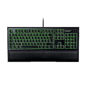 Razer ORNATA Expert: Mecha-Membrane - Individually Backlit Mid-Height Keys - Leatherette Wrist Rest - Gaming Keyboard - Gaming Keyboard (RZ03-02041800-R3U1)