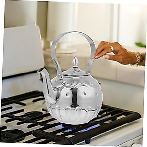 CIYODO 1pc Kettle Drip Coffee Maker Machines Filter Teapot Stainless Teapot Stovetop Teapot Espreso Machine Chinese Teapot Home Espresso Machine Steamed Rice Bucket Silver Stainless Steel