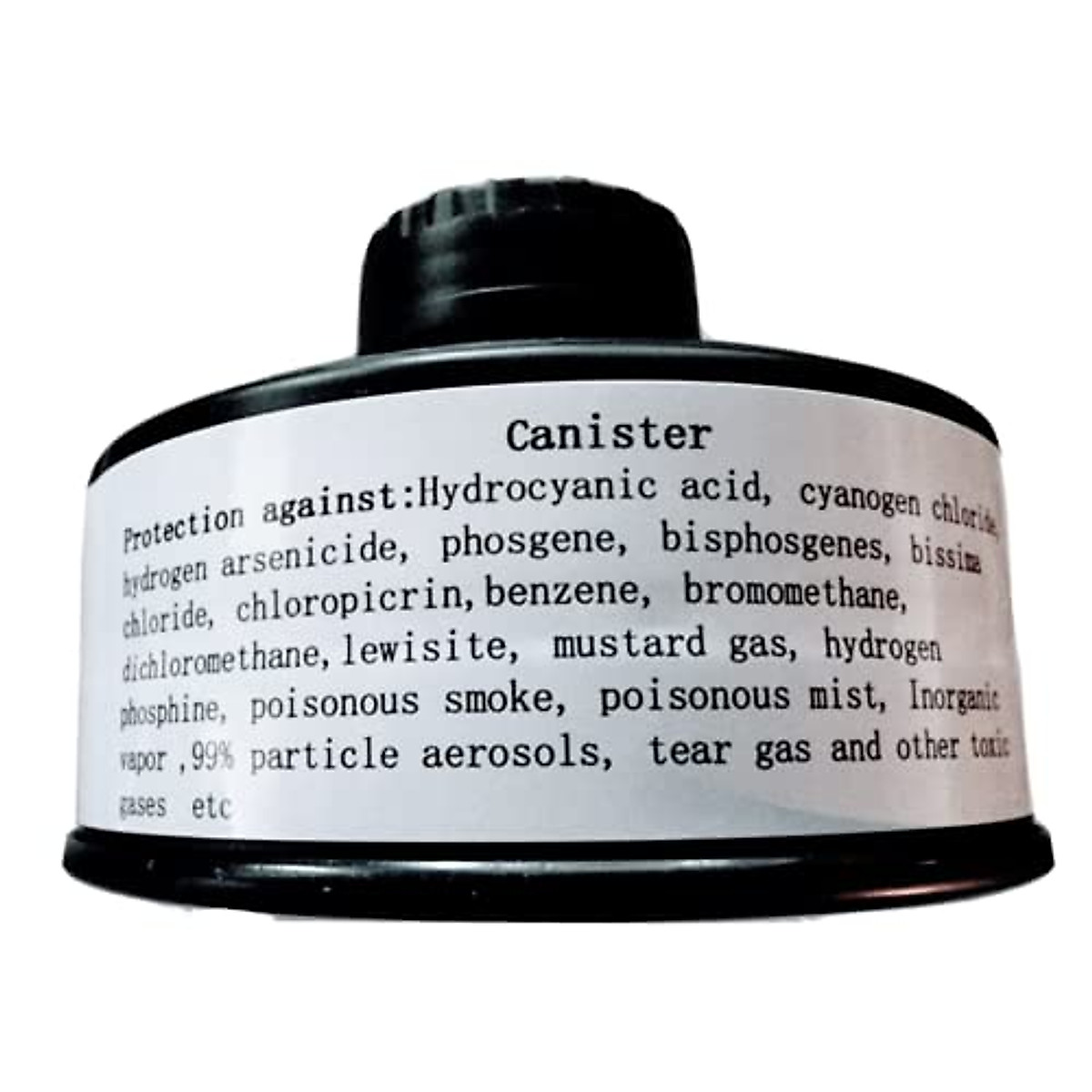 KYNG Gas Mask NBC Filter CBRN Respirator Mask Tactical Mask Face Mask MILITARY GRADE Halloween Mask with BOTTLE STRAW HOSE Fits All With Adjustable Straps Filter Made 2023