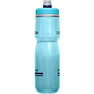 CamelBak Podium Chill Insulated Bike Water Bottle 24 oz, Lake Blue