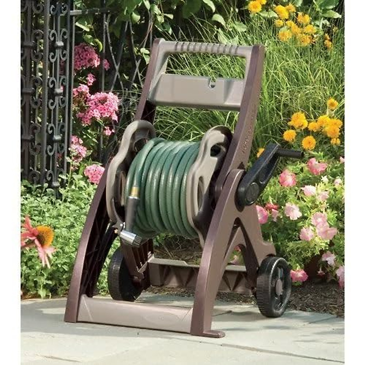 175 ft. Hosemobile Hose Reel Cart. (Color : Taupe)