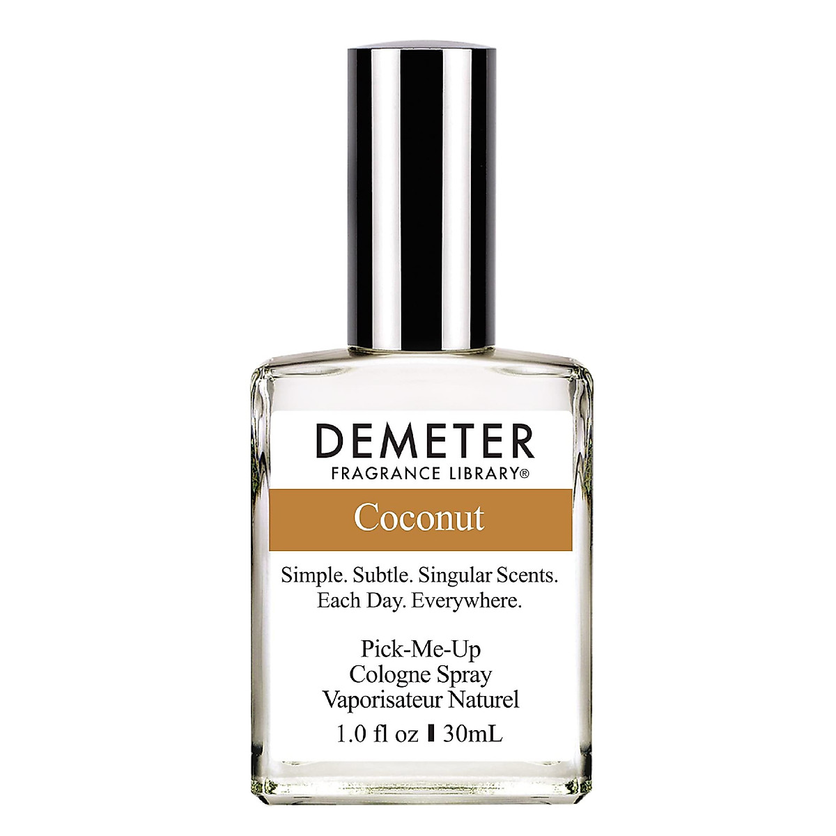 DEMETER Coconut, 1 Oz Cologne Spray, Perfume for Women And Men