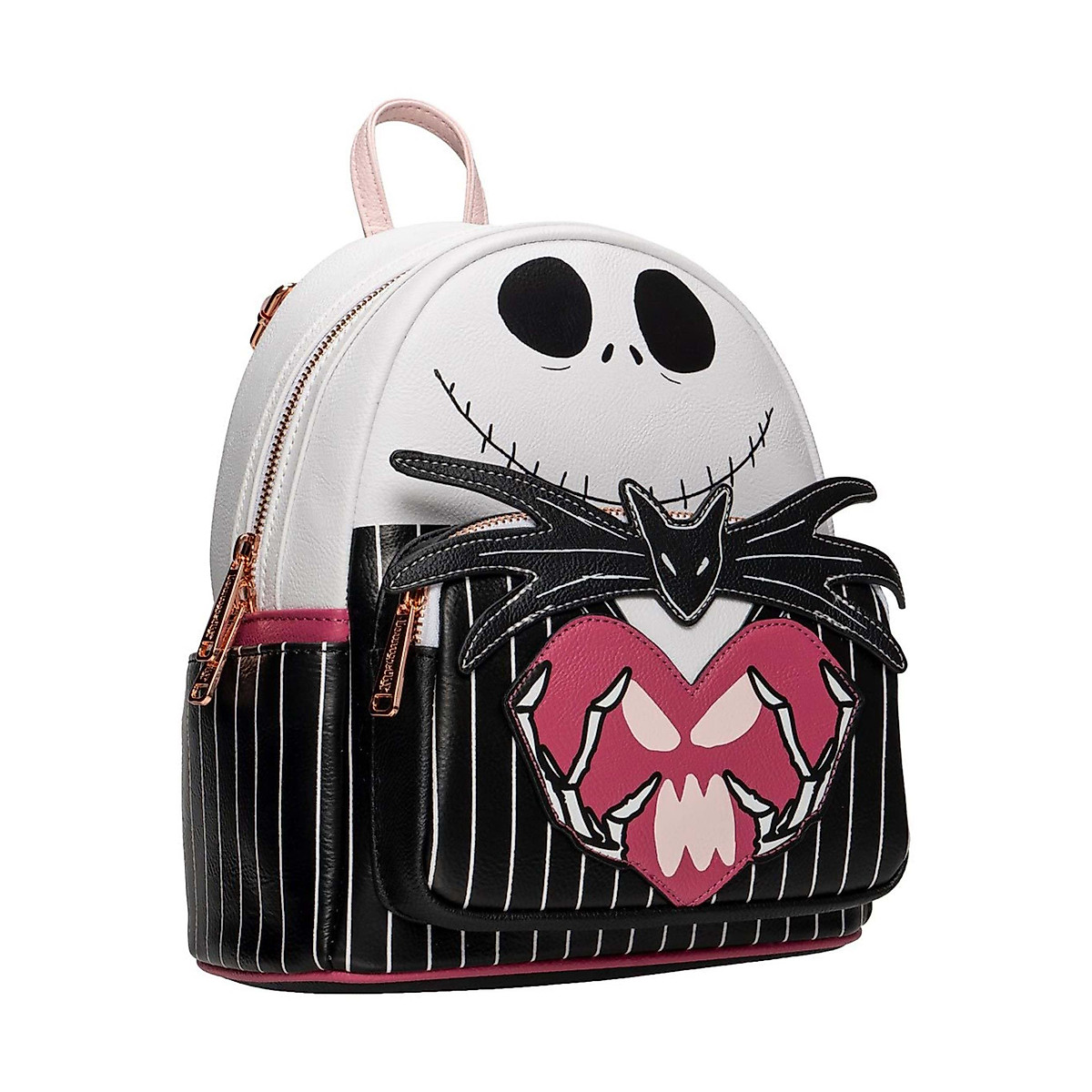 Nightmare Before Christmas Jack Skellington Valo-ween Mini Backpack - Entertainment Earth Exclusive