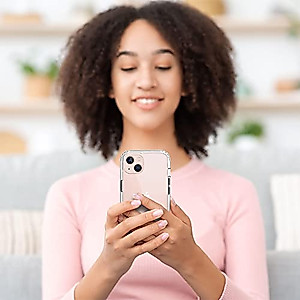 TRUIRON Design for iPhone 13 Mini Clear Case with Built-in Screen Protector Full Body Protection Shockproof Rugged Heavy Duty Cover 2021 5.4 Inch (Clear)