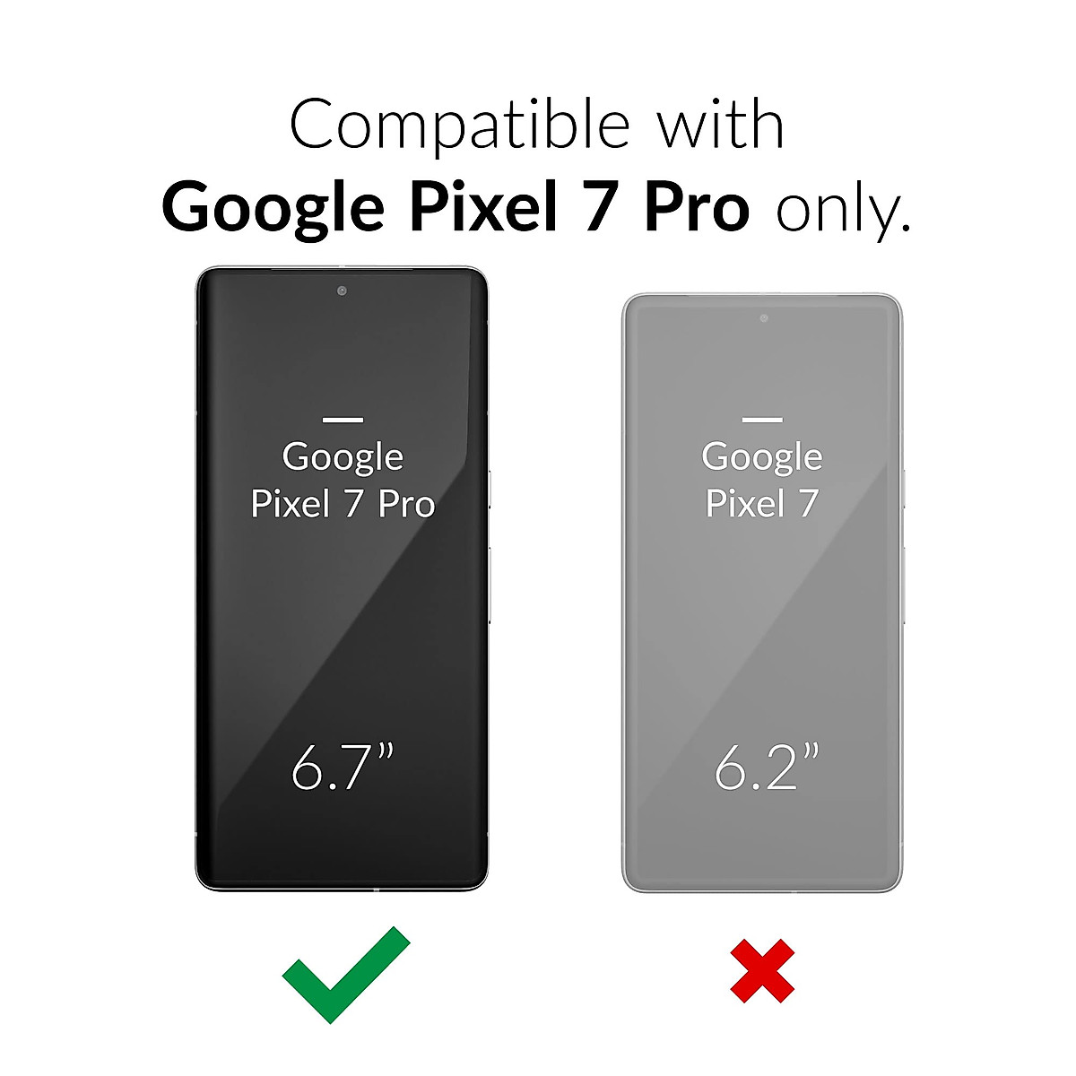 Crave Dual Guard for Google Pixel 7 Pro Case, Shockproof Protection Dual Layer Case for Google Pixel 7 Pro - Navy