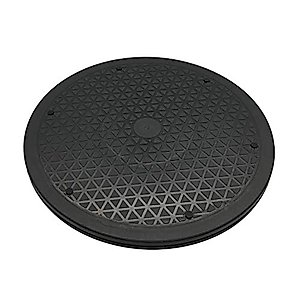 Goldenvalueable 12" Heavy Duty Rotating Swivel Steel Ball Bearings Stand for Monitor/TV/Turntable/Lazy Susan