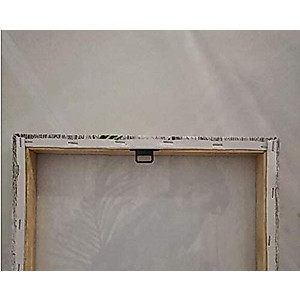 Gardenia Art - Pink Flowers Modern Canvas Wall Art 12x12 inch,2 Pcs, Stretched and Framed