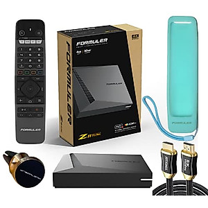 Formuler Z11 Pro Max Android 11 Wireless Ax 2x2 Gigabit LAN 4GB Ram 32GB ROM 4K + Extra 8K HDMI Cable + Extra Silicone Case Cover for Remote Control + Extra Magnetic Phone Car Mount