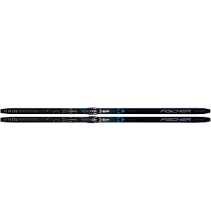 FISCHER Twin Skin Cruiser EF Adult Durable Stable Balanced Sport Lightweight Nordic Fitness Cruising Skis Without Bindings, M