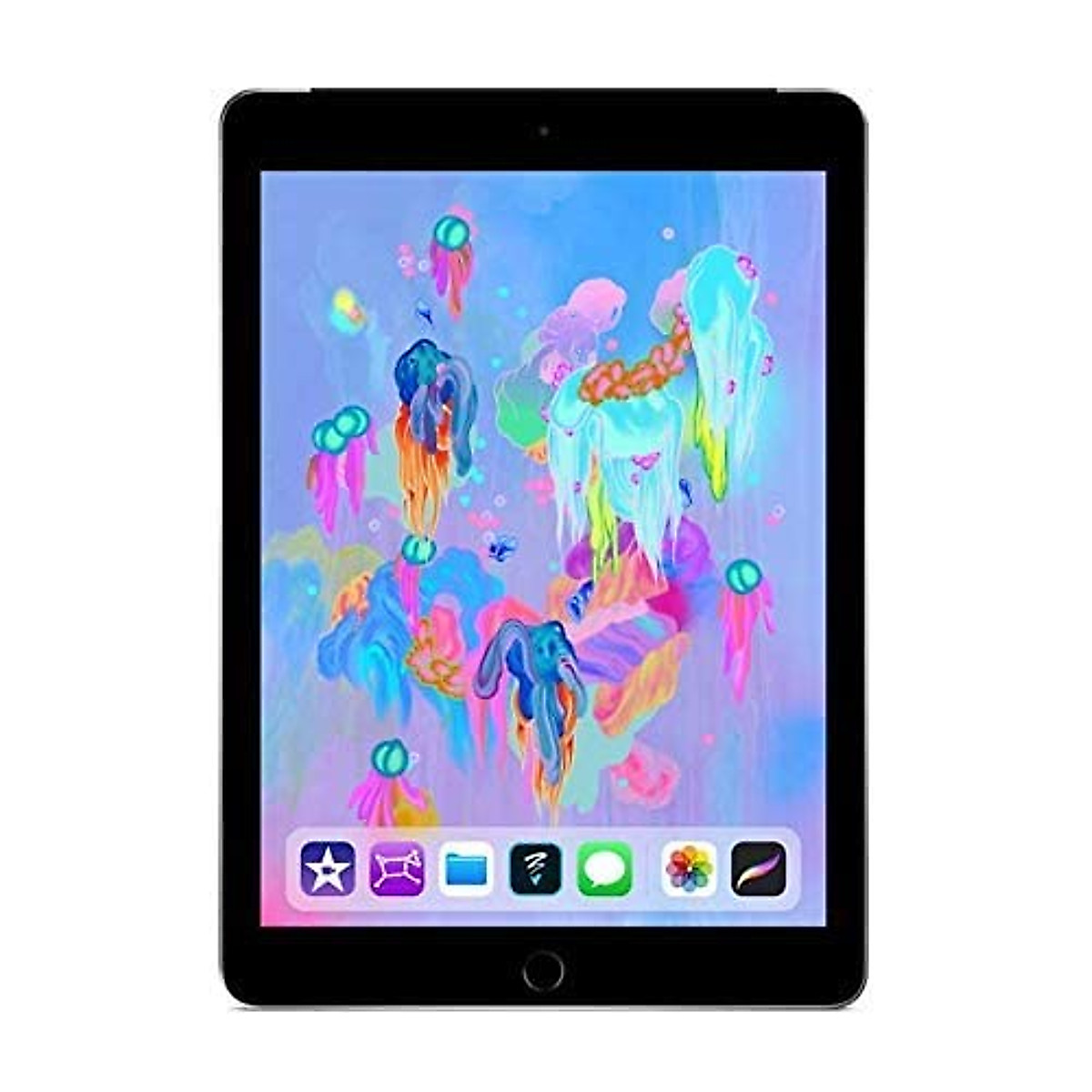 2018 Apple iPad (Wi-Fi + Cellular, 32GB) - Space Gray (Renewed)