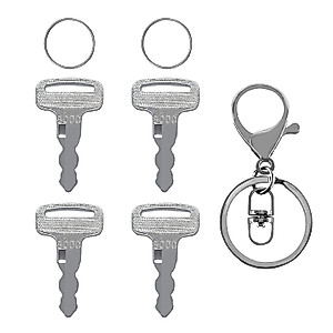 Golf Carts Keys 4 PCS Golf Cart Replacement Ignition Keys for Yamaha G14 G16 G19 G22 G29/Drive Golf Cart OEM# JU2-H2511-00 Gas/Electric
