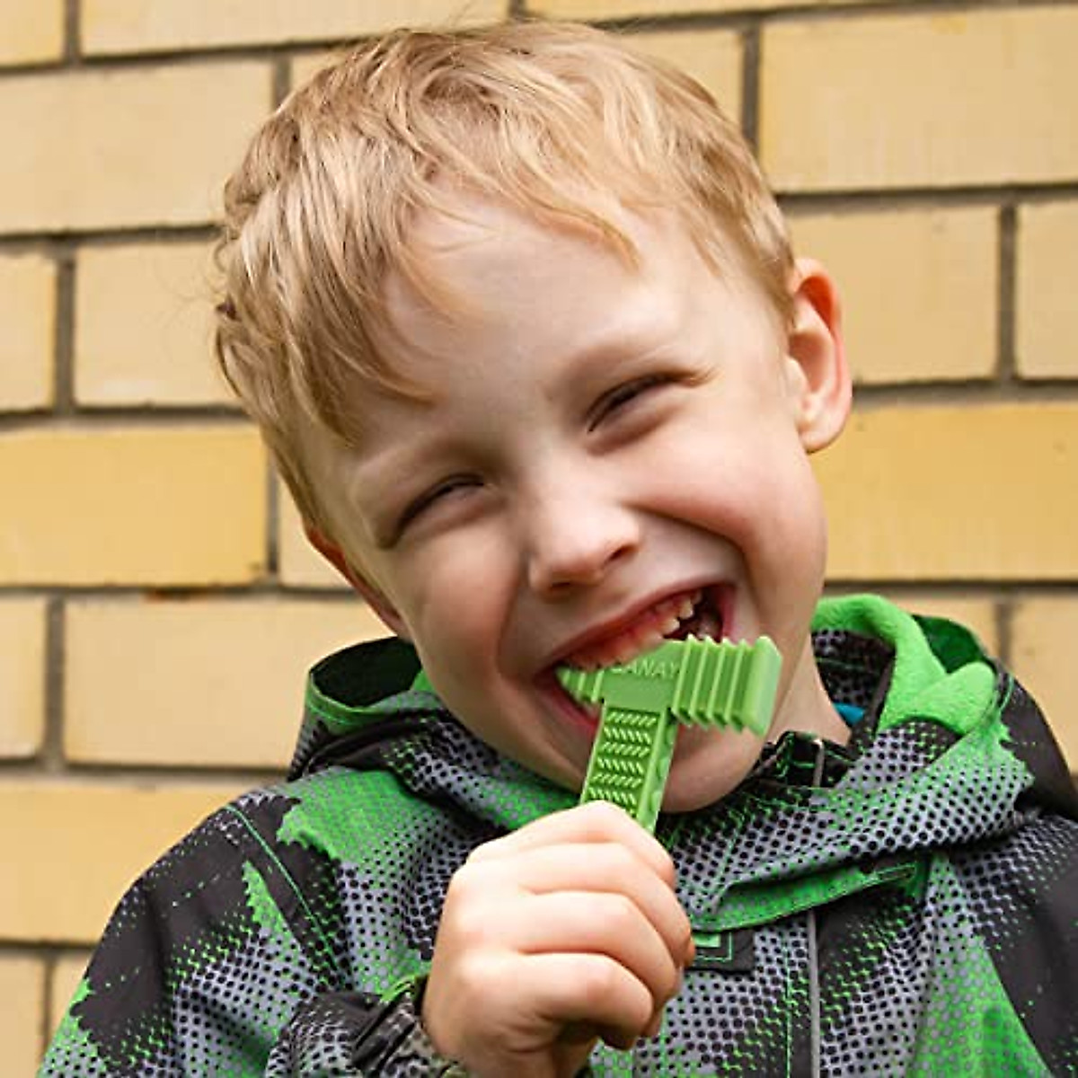 Xtra Tough Sensory Chew Toys for Autistic Children, Chew Sticks Alt. to Chew Necklaces for Sensory Kids, Teething, Oral Motor Stimulation, ADHD, SPD - for Moderate & Aggressive Chewers (4 Pack)