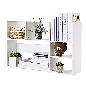 TY ARTS & CULTURE - Storage Closet Rack Office Home Bathroom Shelves Storage - Multi Functional Sizes cabinets Shelves Extra Large White Desk Organizer Shelves Case Racks Multi Units Storage System