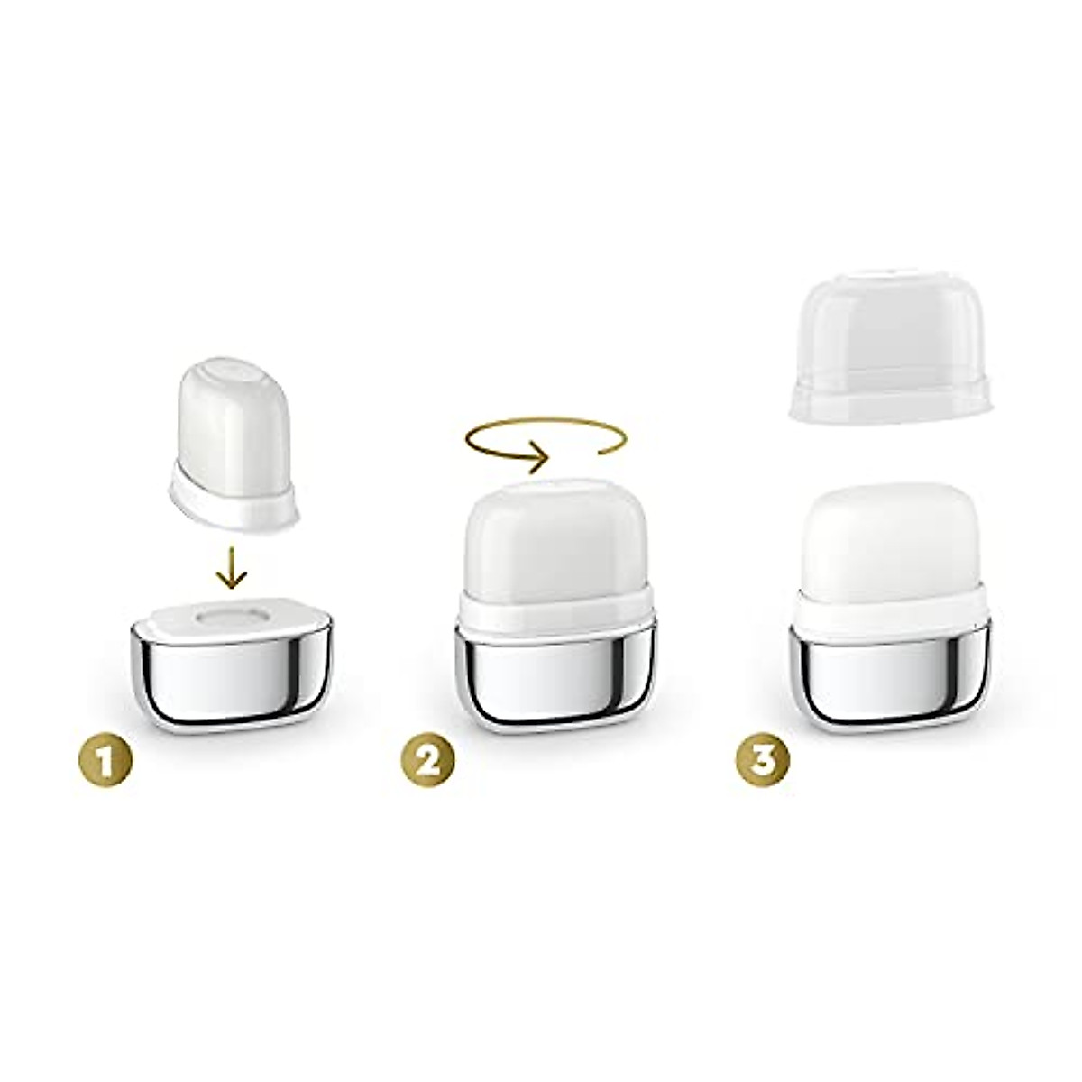 Dove Deodorant Refills Refill Kit 0% Aluminum Cucumber & Green Tea Aluminum Free Deodorant 1.13 oz