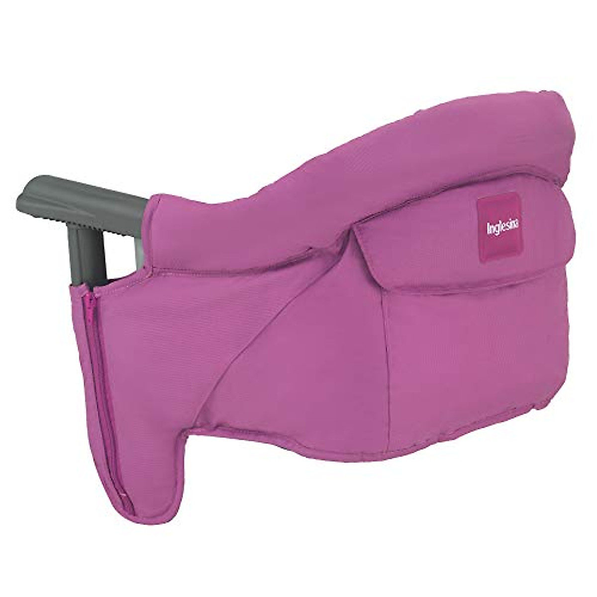 Inglesina Fast Table Chair - Award-Winning Baby High Chair for Eating & Dining - Compact, Portable & Foldable - Leaves No Scratches - for Babies 6-36 Months & 1-3 Year Old Toddler - Fuchsia Pink