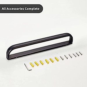 WINCASE Bronze Towel Bar, Oil Rubbed 12 Inches Hand Towel Holder, Bathroom Antique Towel Rack Wall Mount Rustic Farmhouse