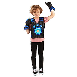 Wild Kratts Creature Power Suit Martin (Large 6-8X) Includes Vest, Gloves & 2 Power Discs for Halloween Costume, Pretend Play & Dress Up -Officially Licensed Toys for Children- Gift for Kids Boy Girl