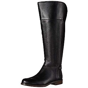 Franco Sarto Women's CHRISTINE Boot, black, 5 M US