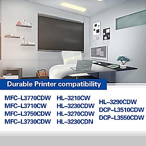 3 Pack (1C+1M+1Y) TN227 TN-227 Compatible Toner Cartridge Replacement for Brother MFC-L3770CDW MFC-L3710CW MFC-L3750CDW MFC-L3730CDW HL-3210CW HL-3230CDW HL-3270CDW HL-3230CDN Printer