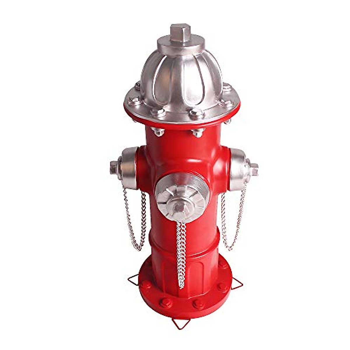 YLSMILE Fake Fire Hydrant for Dogs to Peed on, Dog Fire Hydrant Pee Post, 14.5" Backyard Decor Outdoor Statues Firefighter Gifts for Men (14.5")