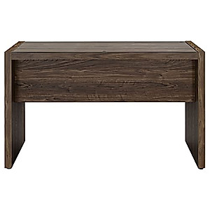 Coaster Furniture Luetta 48-inch Rectangular Aged Walnut Writing Desk 805621