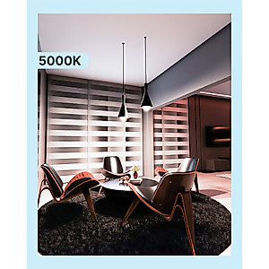 Sunco 12 Pack LED Light Bulbs, E26 Base Lamp Bulbs A19, [Focos LED para Casa], 5000K Daylight, 12W (100 Watt Equivalent), 1600 LM, Non-Dimmable, 25000 Lifetime Hours for Bedroom, Bathroom UL