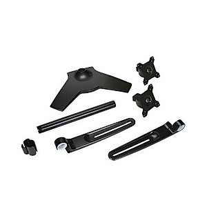 2T03840 - Planar AS2 Black Dual Monitor Stand