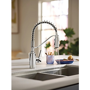 Moen 5926 Genta LX One-Handle High Arc Pulldown Kitchen Faucet, Chrome