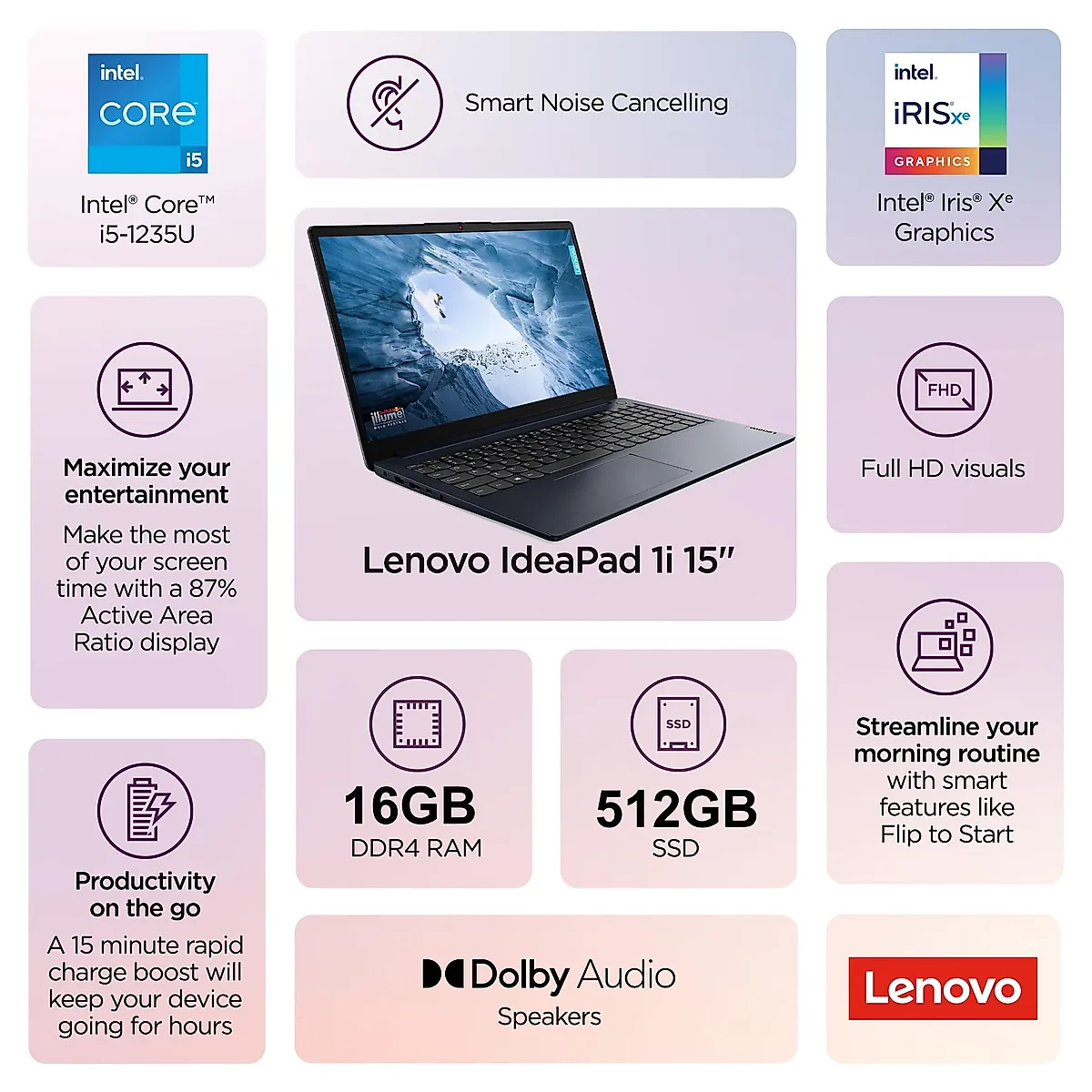 Lenovo IdeaPad Slim 9 9i Pro 14ITL5 14" 4K UHD Touchscreen (Intel 4-Core i7-1195G7, 16GB RAM, 1TB PCIe SSD) Business Laptop, Backlit, Fingerprint, 2 x Thunderbolt 4, IR-Webcam, Windows 11 Home
