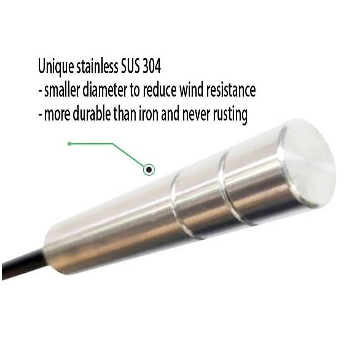 HH-GOLF Golf Swing Speed Trainer Golf Training Aid and Correction for Strength Golf Warm-up Stick Tempo Flexibility Training Club, with 3 Different Weights