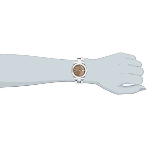 Salvatore Ferragamo Women's FF3060013 1898 Stainless Steel Mink Sunray Dial Date Watch