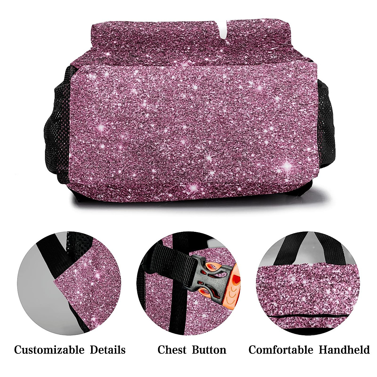 BEYODD Custom Kids Backpack, Personalized Student School Bags for Boys & Girls, Bookbags for Travel Silhouette Ballet, 12.2¡± X 5.9¡± X 16.5¡± (H01258)