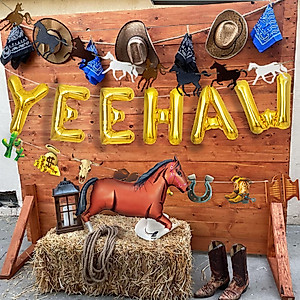 Yee Haw Balloons Yee Haw Western Party Yee Haw Party Sign Decoration Western Cowboy Yee Haw Banner Party Decorations Cowgirl Birthday Decoration Cowboy Bachelorette Decoration