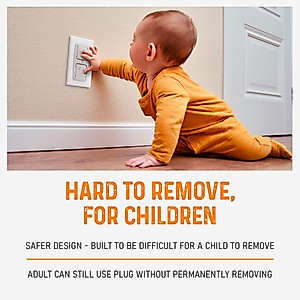 Wall Nanny + The Block-It-Socket - Protect Walls from Baby Gate Damage and Keep Children Safe from Outlets